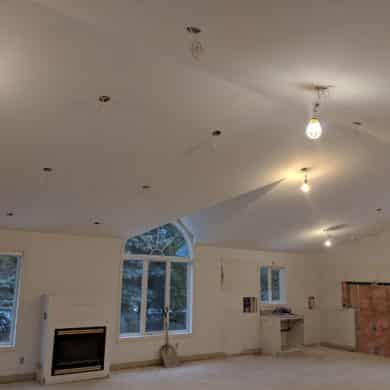 What are stucco ceilings?